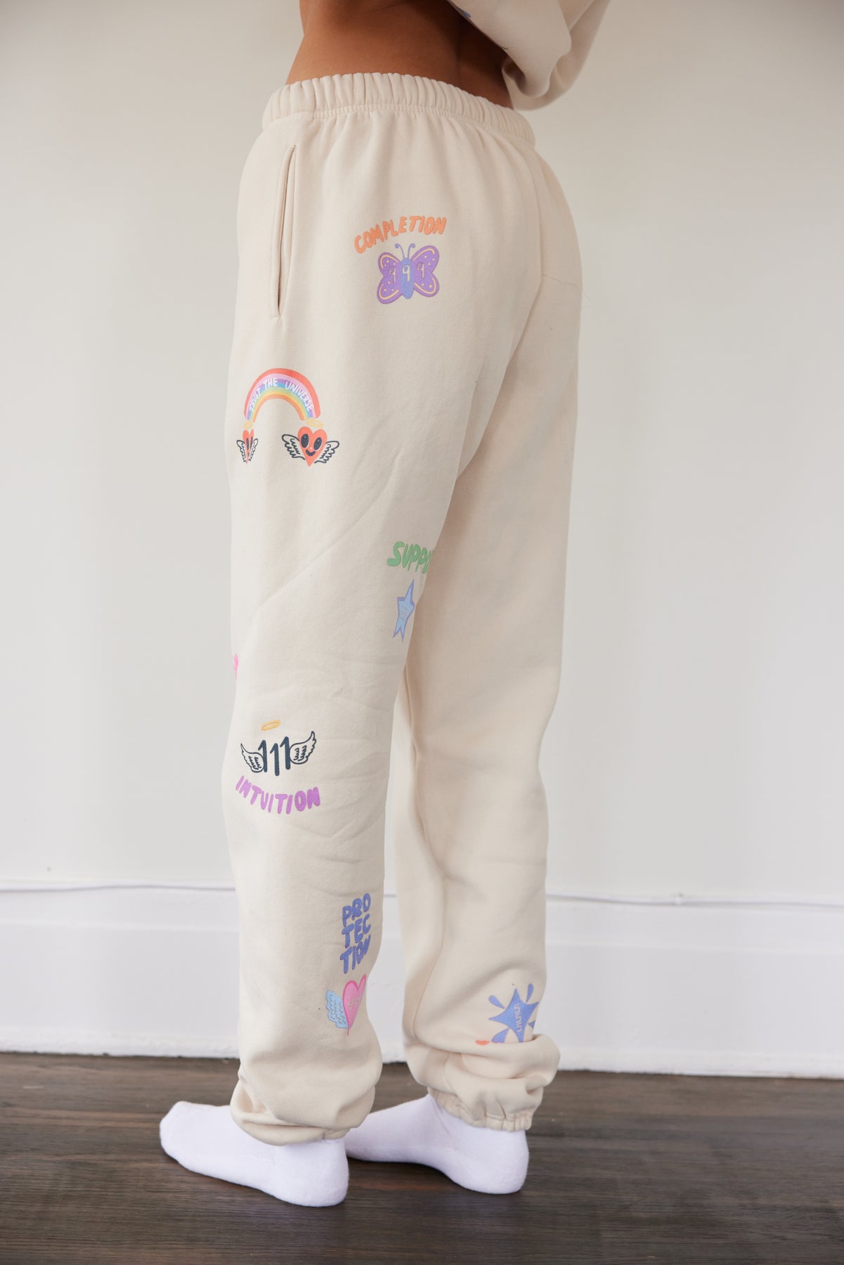 Mayfair x @iscreamcolour Angel Numbers Cloud Sweatpants – The Mayfair ...