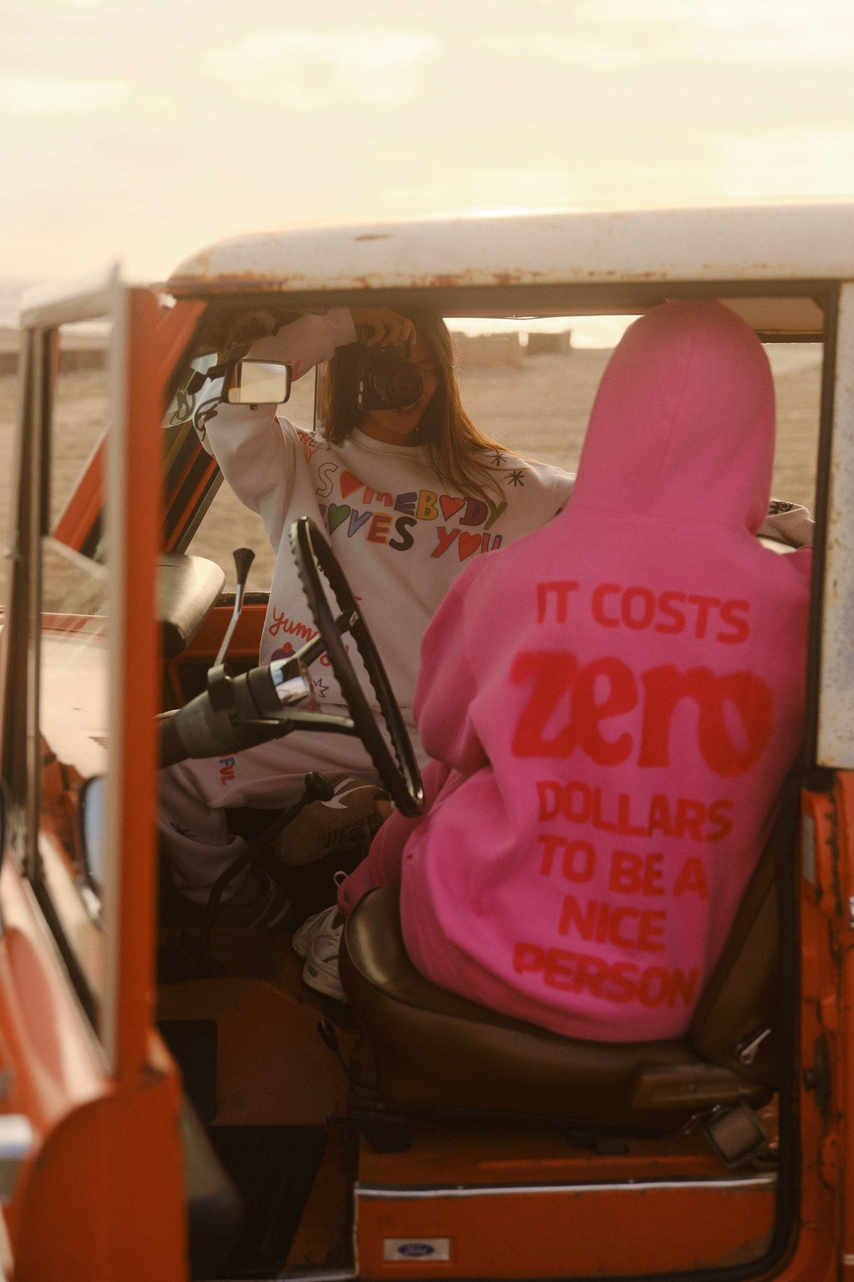 It Costs $0.00 To Be A Nice Person Pink Hoodie – The Mayfair Group LLC